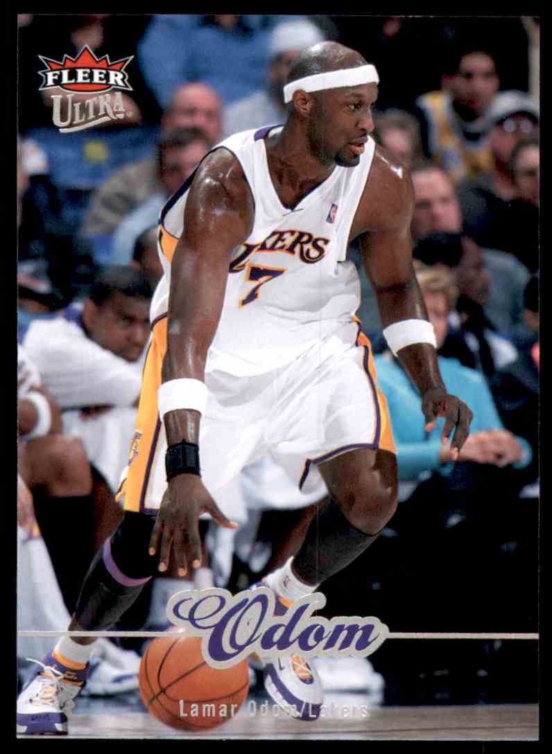 2007-08 Ultra Lamar Odom #82 on Kronozio
