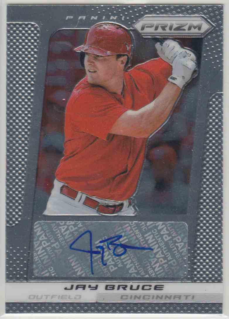 2013 Panini Prizm Autographs Jay Bruce #JB on Kronozio