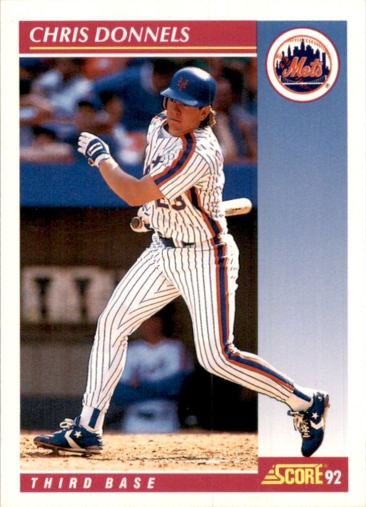 1992 Score Chris Donnels #212 on Kronozio