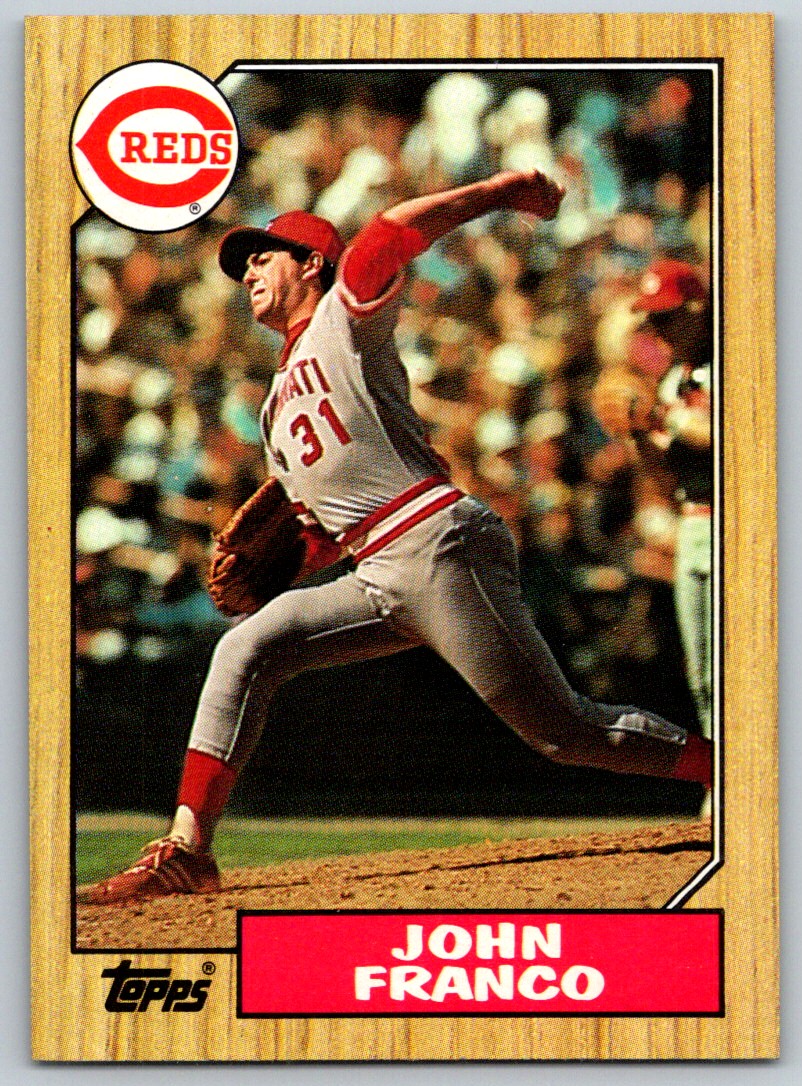 1987 Topps John Franco #305 on Kronozio