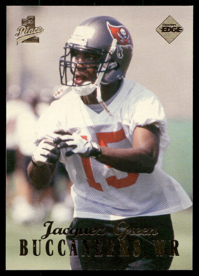 1998 Collector's Edge First Gold Jacquez Green #93 on Kronozio