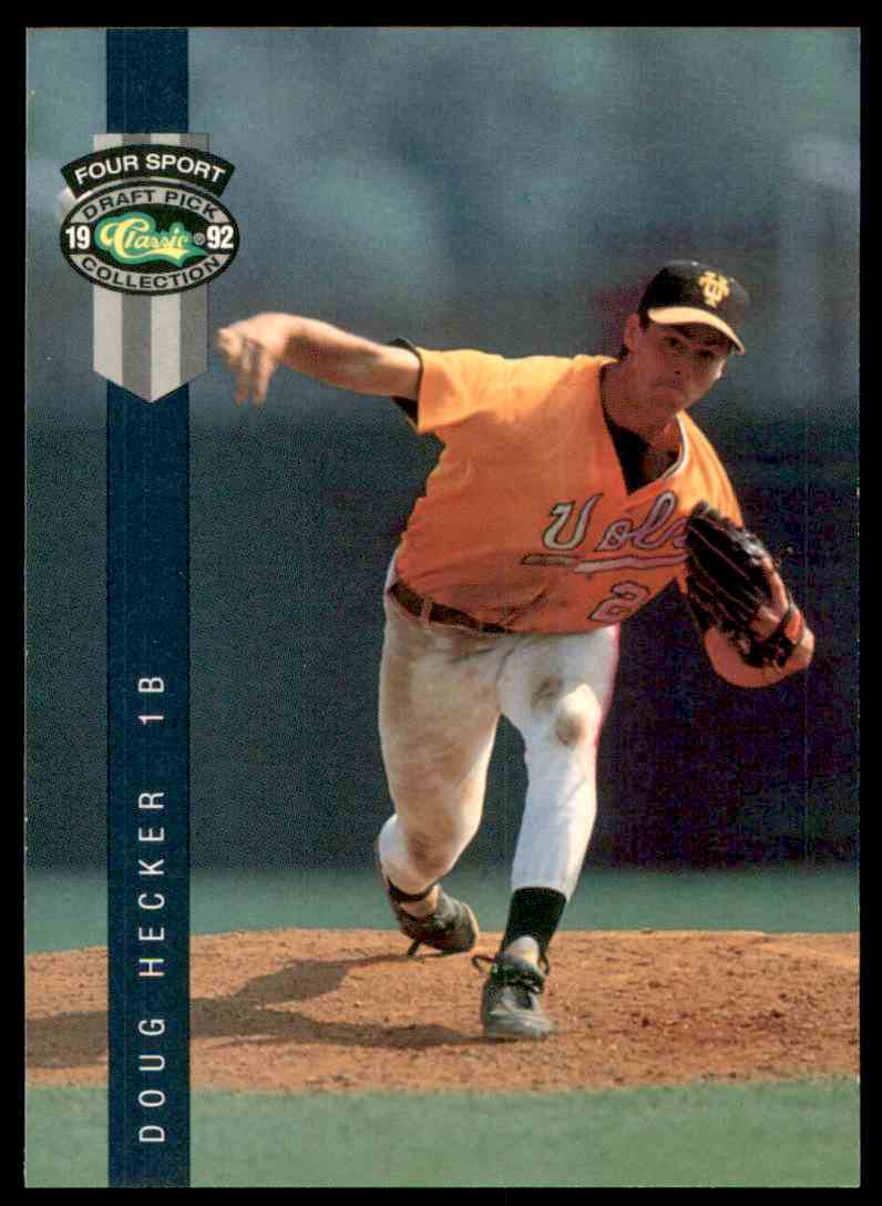 1992 Classic Four Sport Doug Hecker #289 on Kronozio