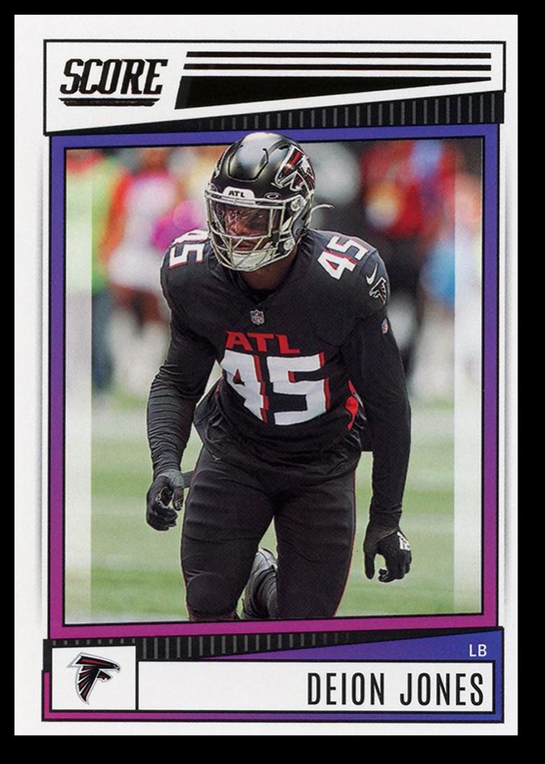 2022 Score Deion Jones #37 on Kronozio