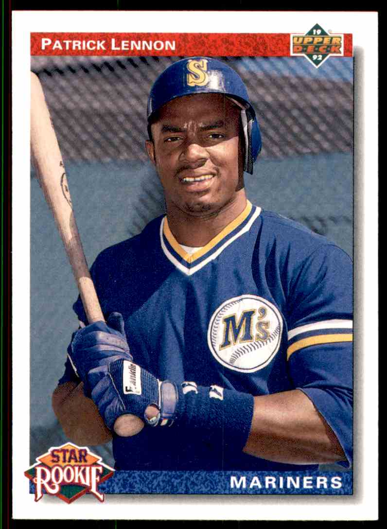 1992 Upper Deck Patrick Lennon #13 on Kronozio