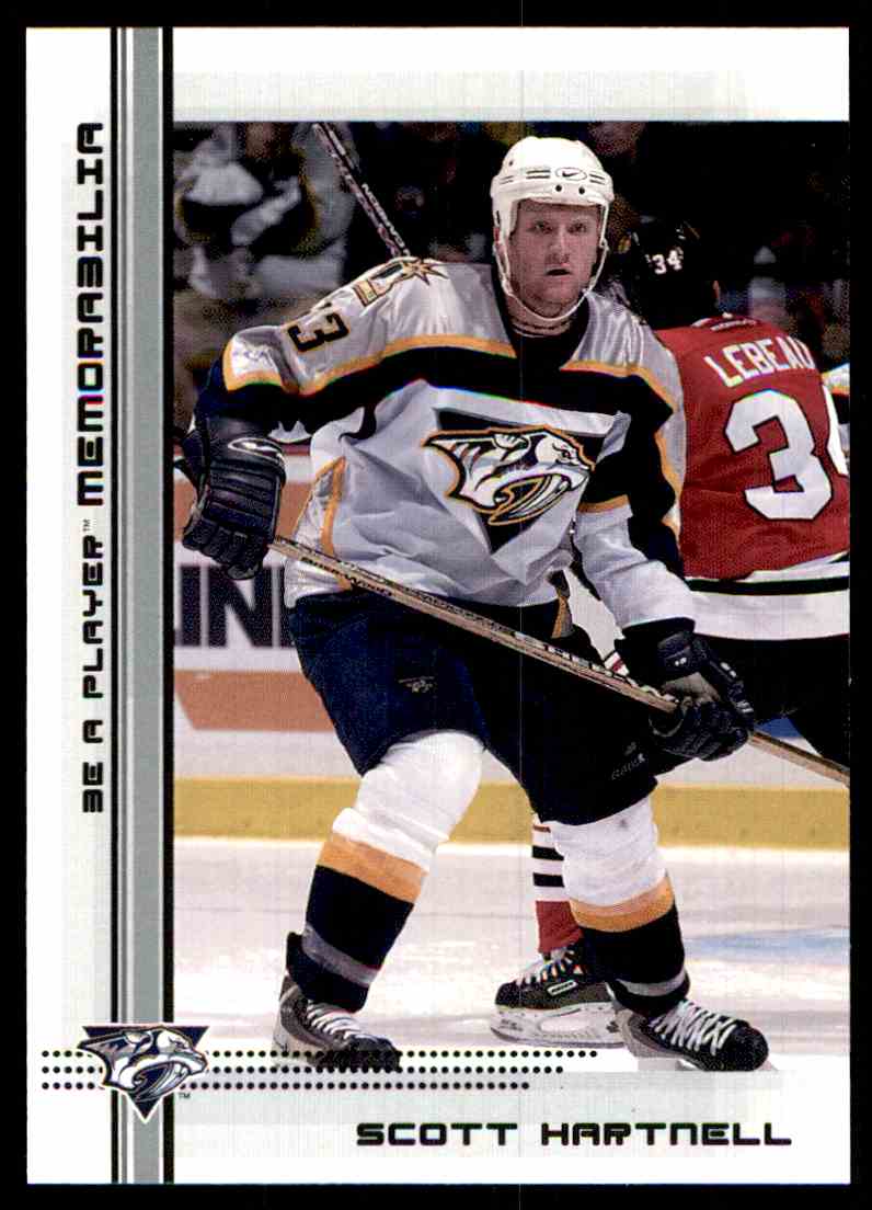 2000-01 Bap Memorabilia Scott Hartnell #452 on Kronozio