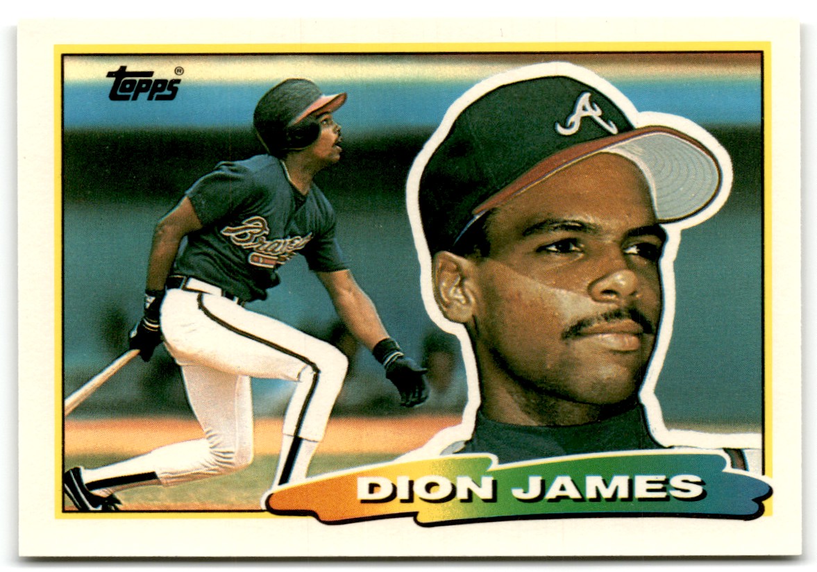 1988 Topps Big Dion James #220 on Kronozio