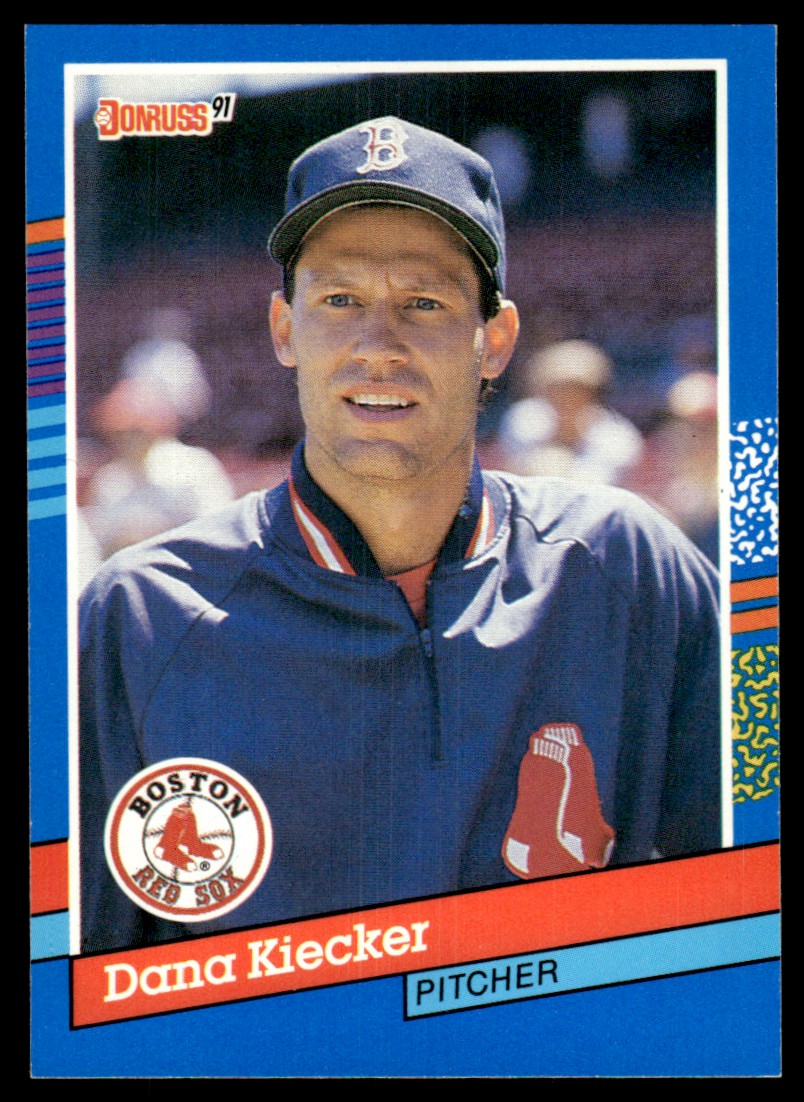 1991 Donruss Dana Kiecker #347 on Kronozio
