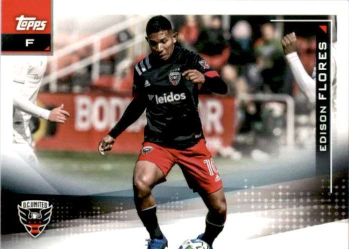 2021 Topps MLS Edison Flores #67 on Kronozio