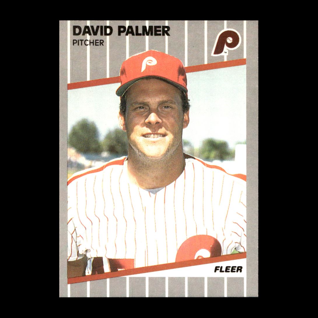David Palmer 1989 Fleer Philadelphia Phillies #577 R322H 78 | eBay