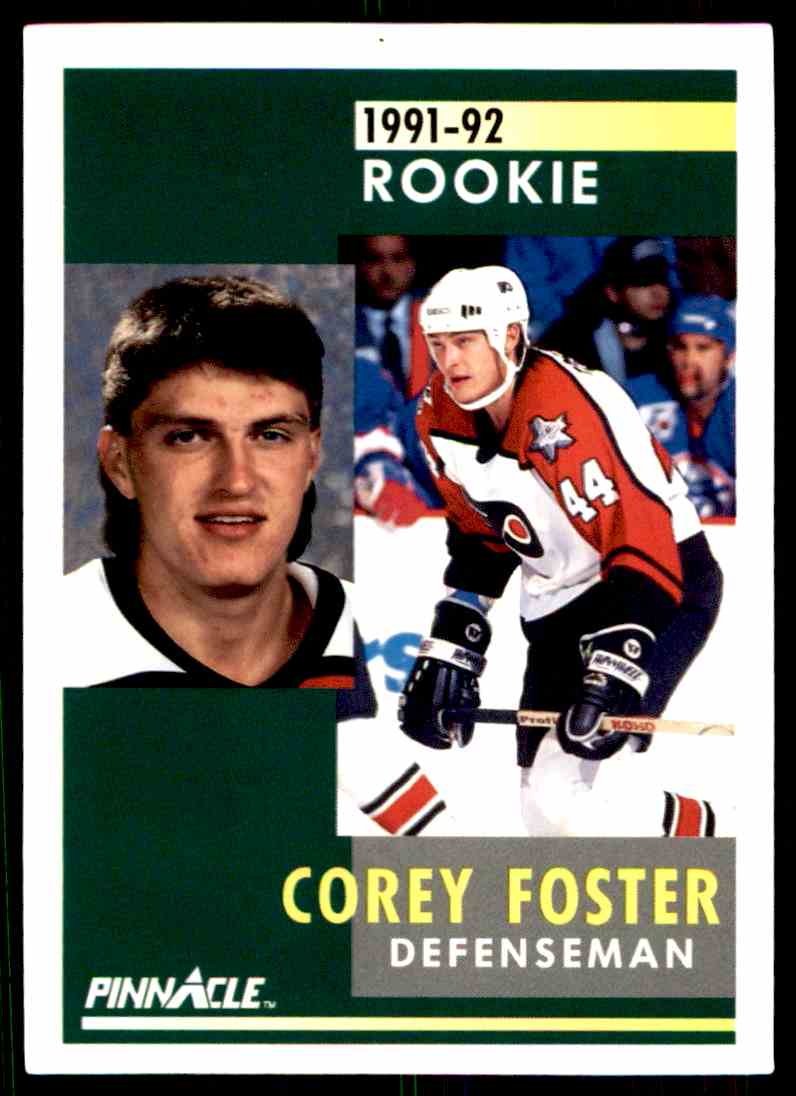 1991-92 Pinnacle Corey Foster #332 on Kronozio