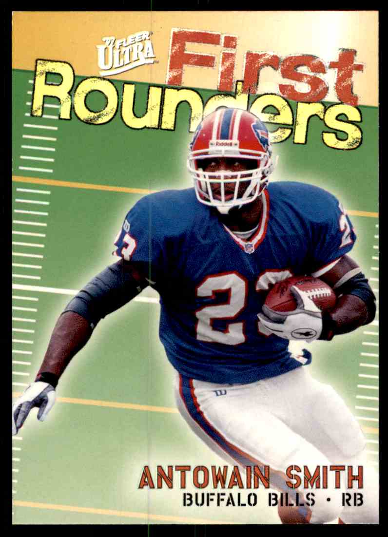 1998 Fleer Ultra First Rounders Antowain Smith #1 on Kronozio