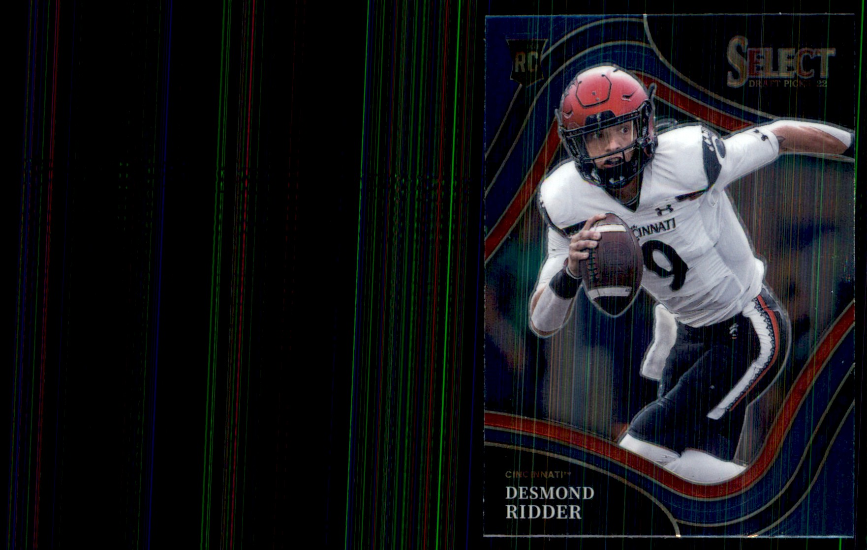 2022 Select Draft Picks Blue Desmond Ridder #115 on Kronozio
