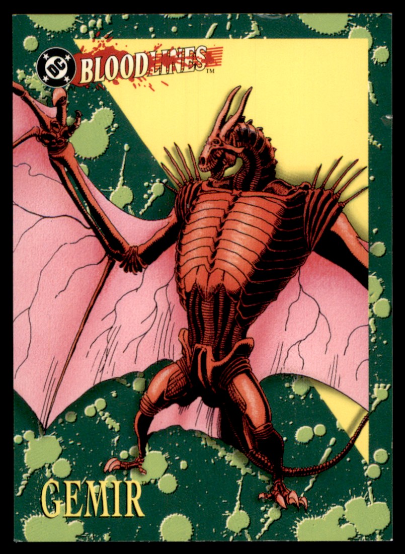 1993 DC Bloodlines Gemir #77 on Kronozio