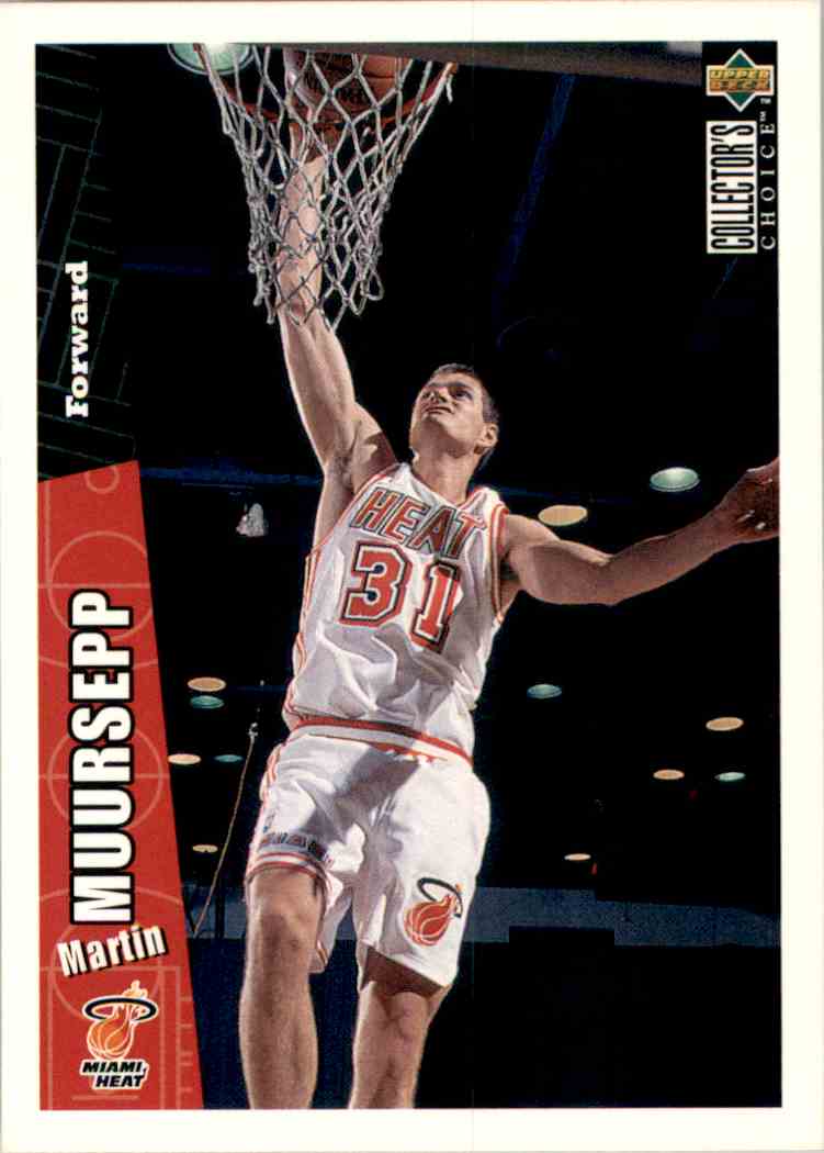 1996-97 Collector's Choice Martin Muursepp #277 on Kronozio