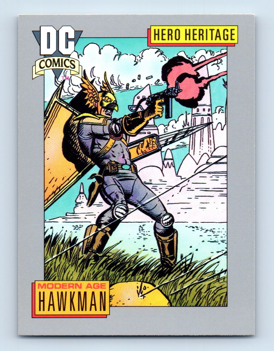 1992 DC Comics Card Hawkman #12 on Kronozio