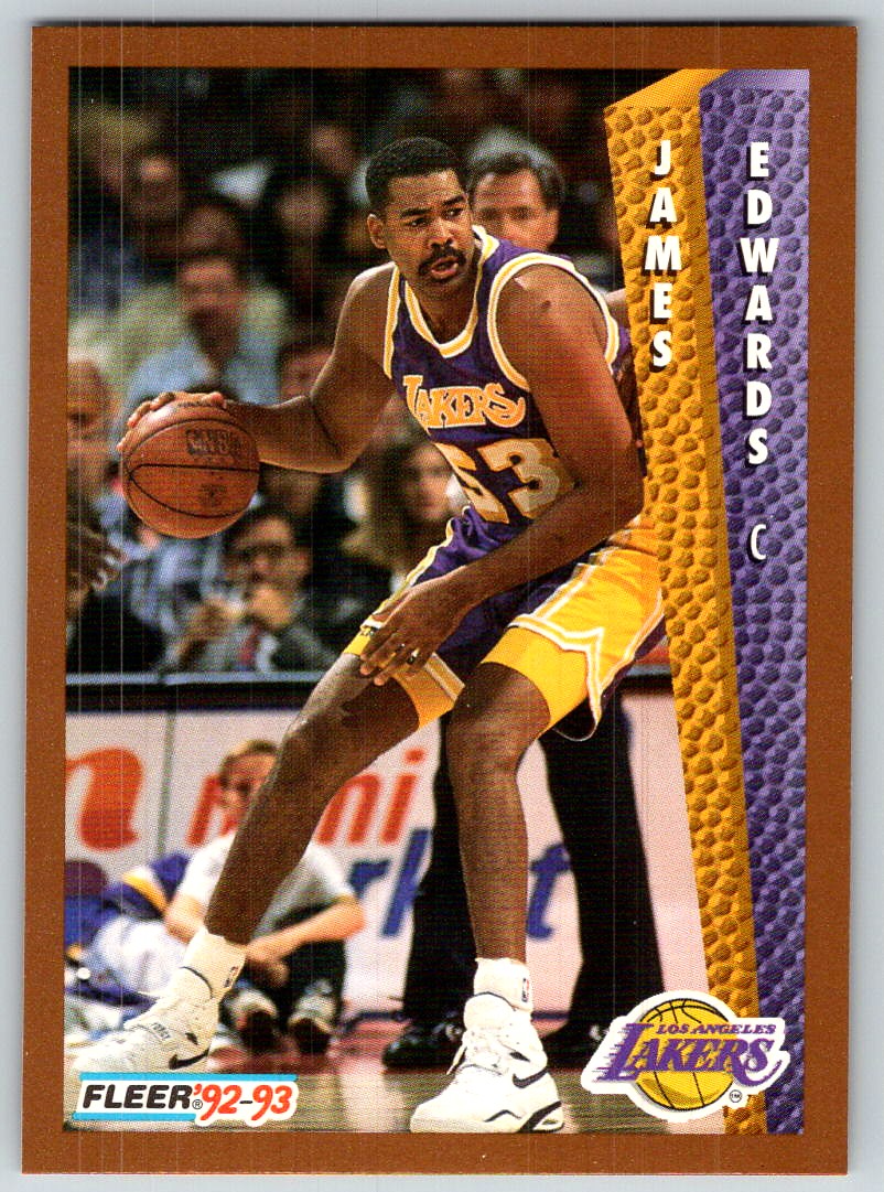 1992-93 Fleer '92-93 James Edwards #363 on Kronozio