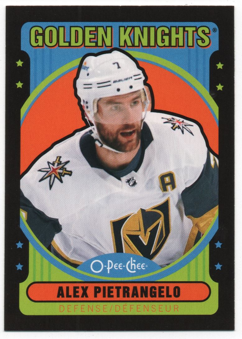 2021-22 O-Pee-Chee Retro Black Border Alex Pietrangelo #485 on Kronozio