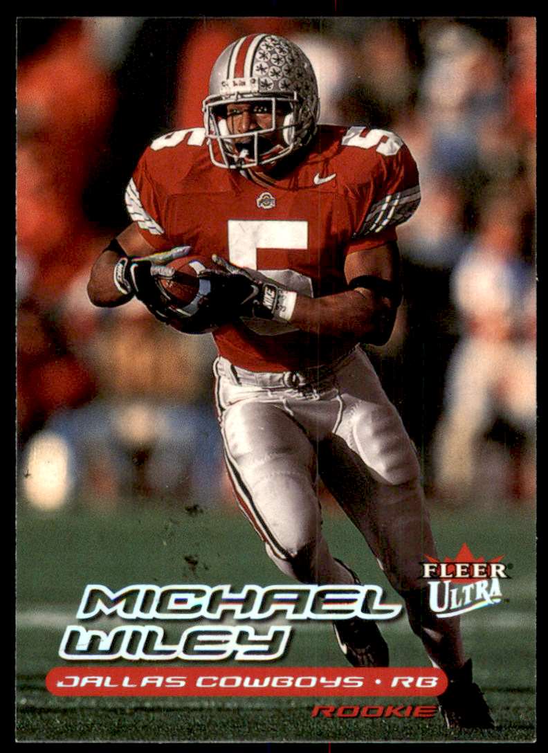 2000 Ultra Michael Wiley RC #244 on Kronozio