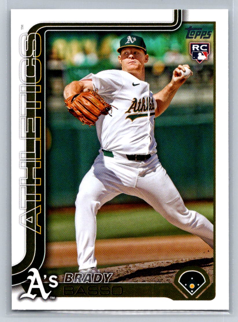 2025 Topps Series Two Rookie Brady Basso #443 on Kronozio