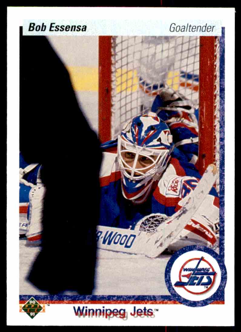 1990-91 Upper Deck Bob Essensa #122 on Kronozio