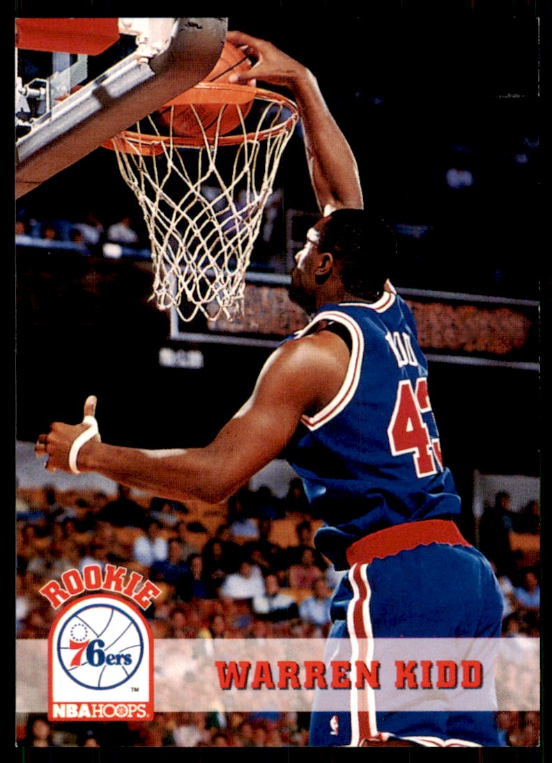 1993-94 NBA Hoops Warren Kidd #387 on Kronozio