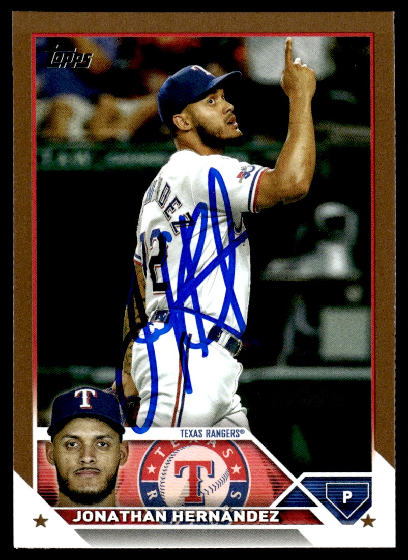 2023 Topps Gold Jonathan Hernández #US312 on Kronozio