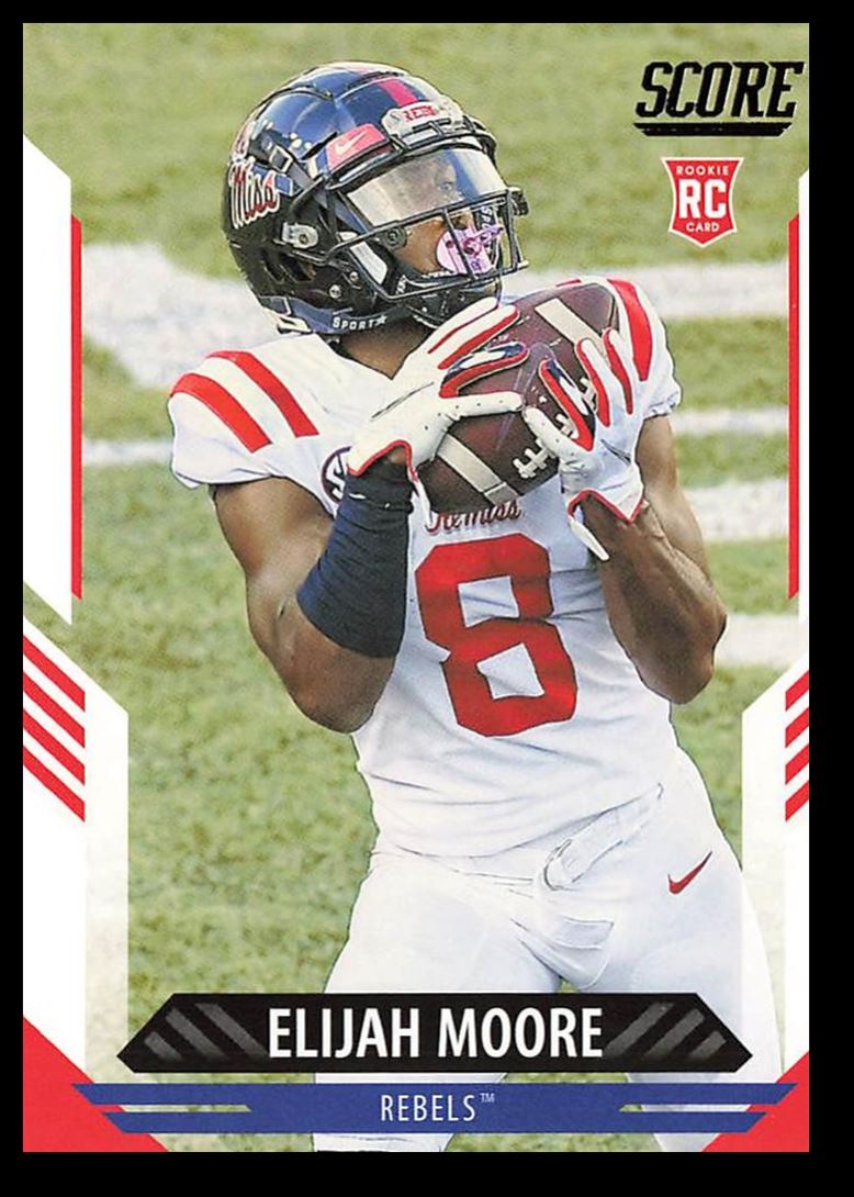 2021 Score Elijah Moore #337 on Kronozio