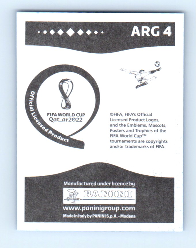 2022 Panini FIFA World Cup Qatar 2022 Stickers Franco Armani #ARG 4 on ...
