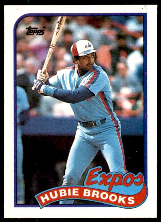 1989 Mint - Topps Hubie Brooks on Kronozio