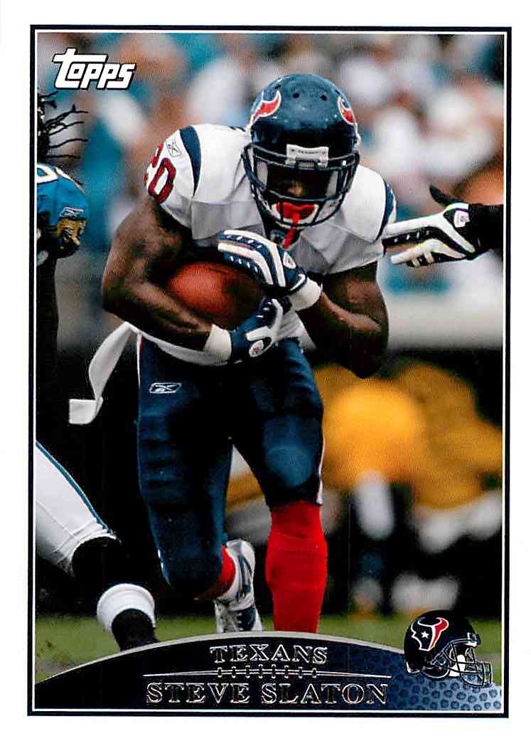 2009 Topps Steve Slaton #55 on Kronozio
