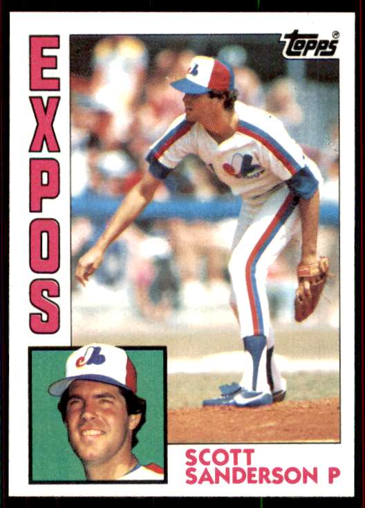 1984 Topps Scott Sanderson #164 on Kronozio