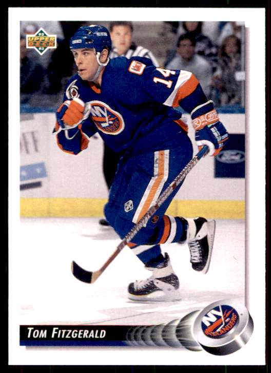 1992-93 Upper Deck Tom Fitzgerald #52 on Kronozio