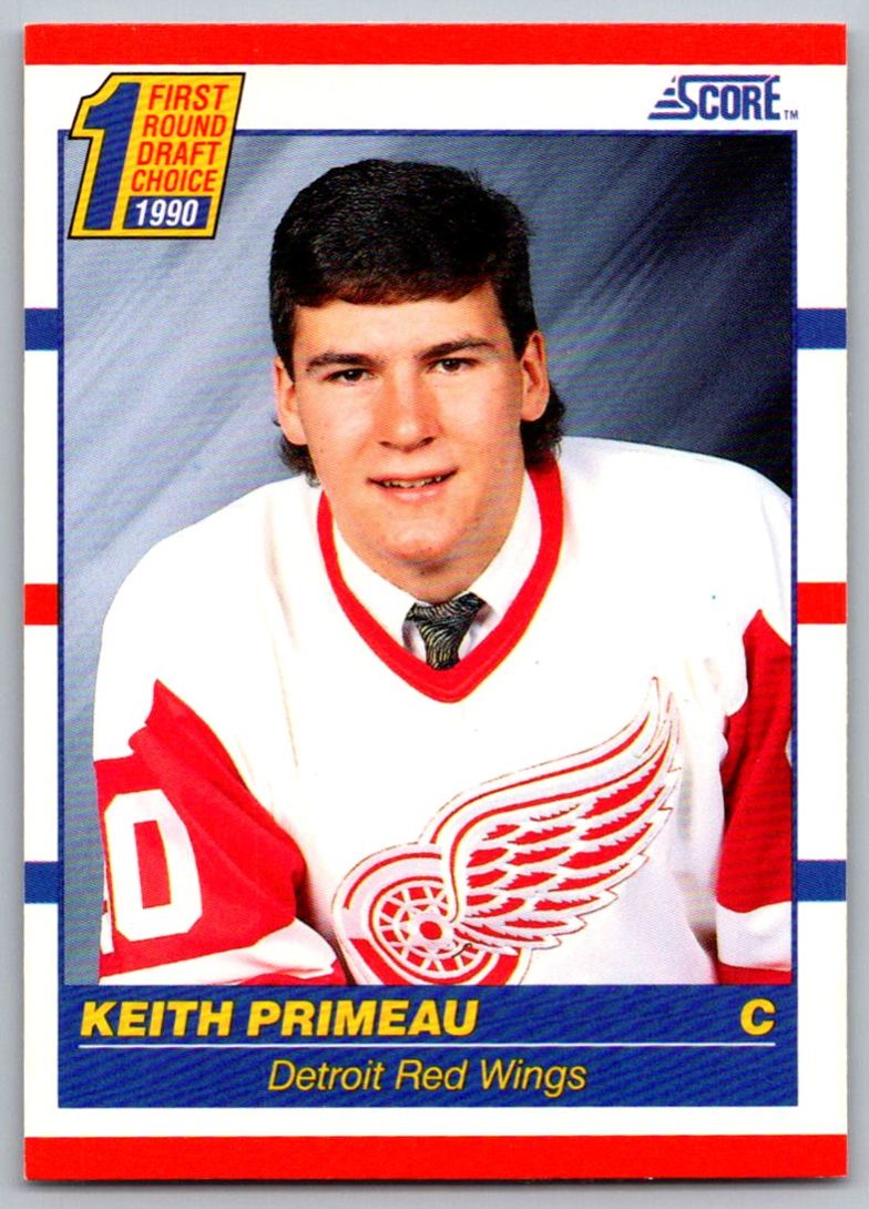 1990-91 Score American Keith Primeau #436 on Kronozio