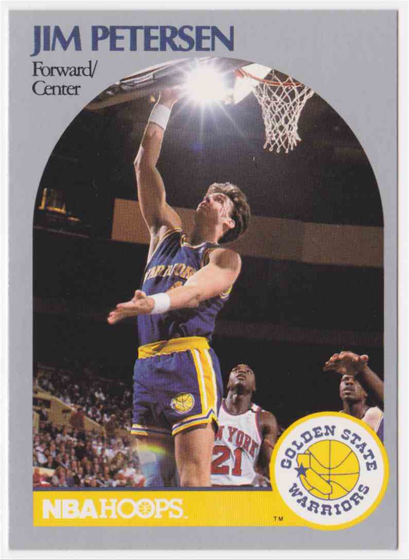 1990-91 NBA Hoops Jim Petersen #117 on Kronozio