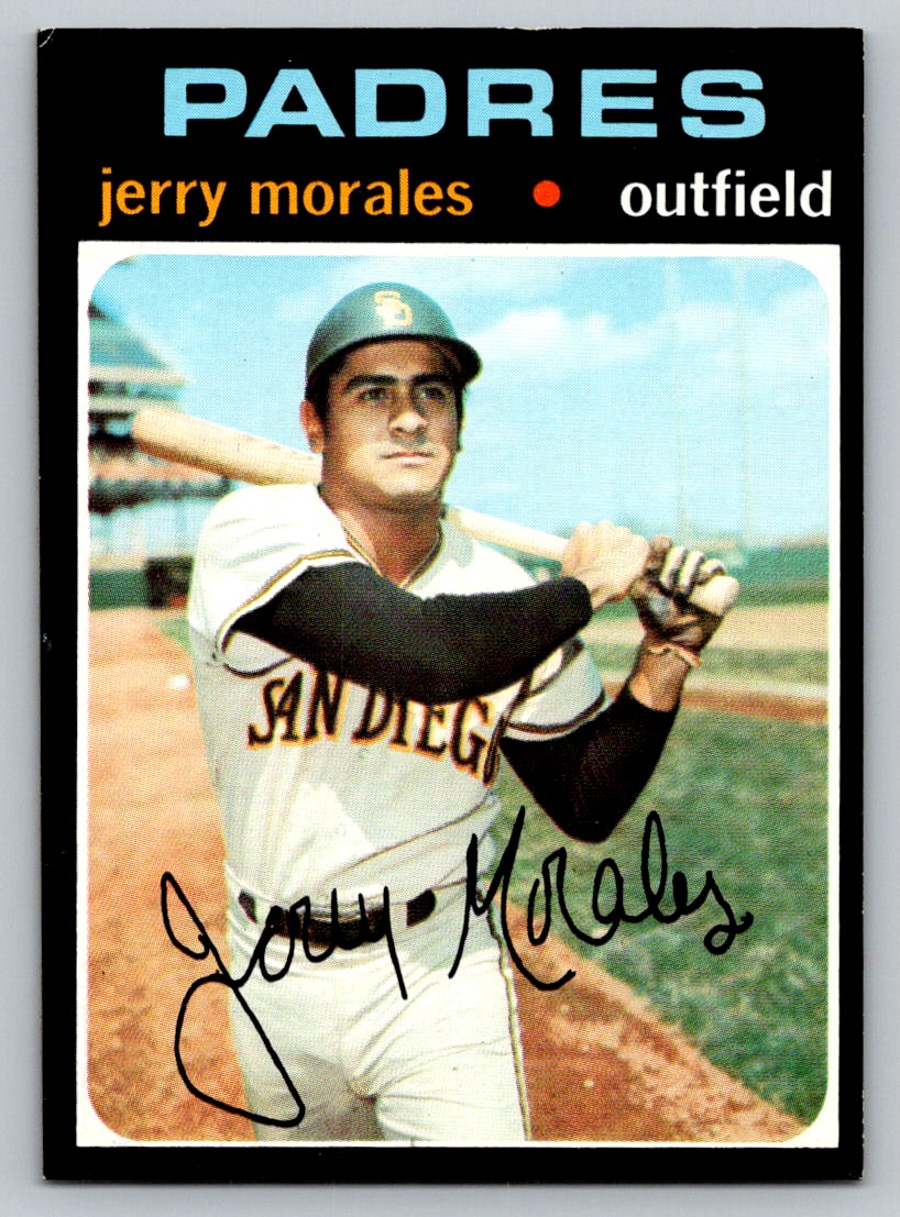 1971 Topps Jerry Morales #696 on Kronozio