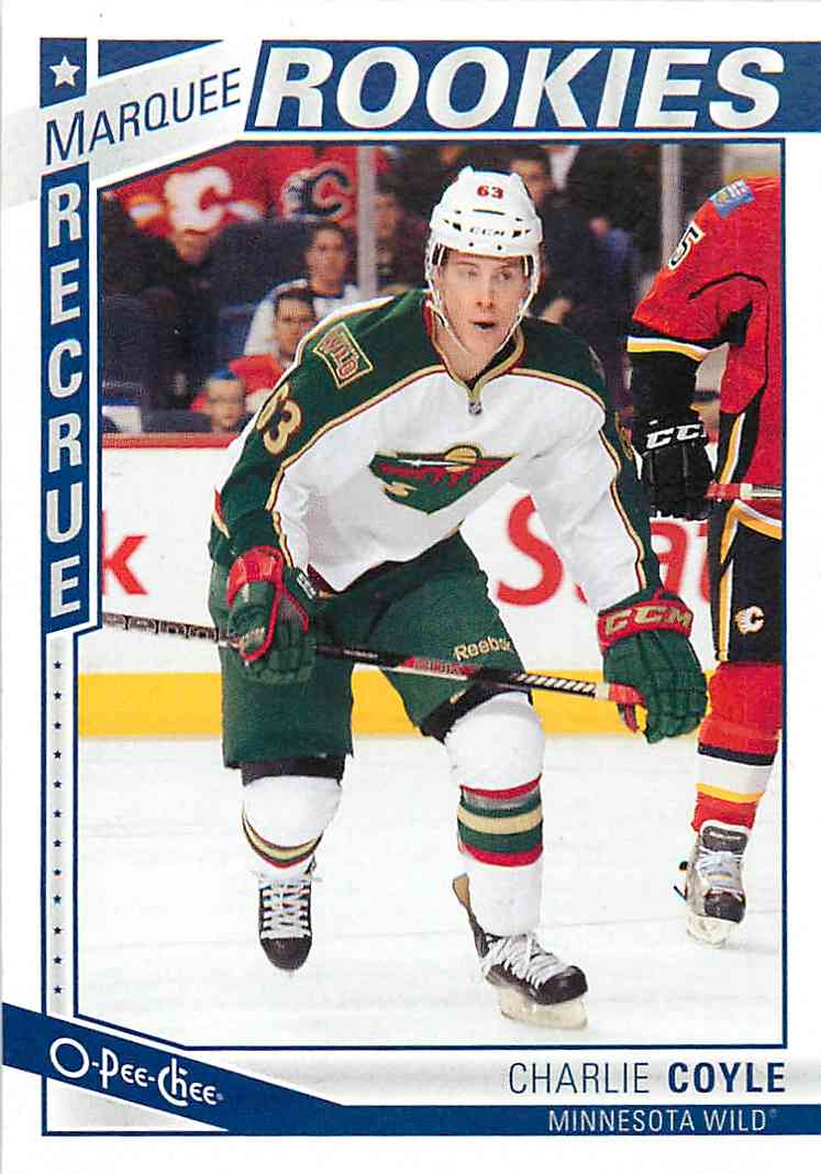 2013-14 Upper Deck O-Pee-Chee Charlie Coyle #554 on Kronozio
