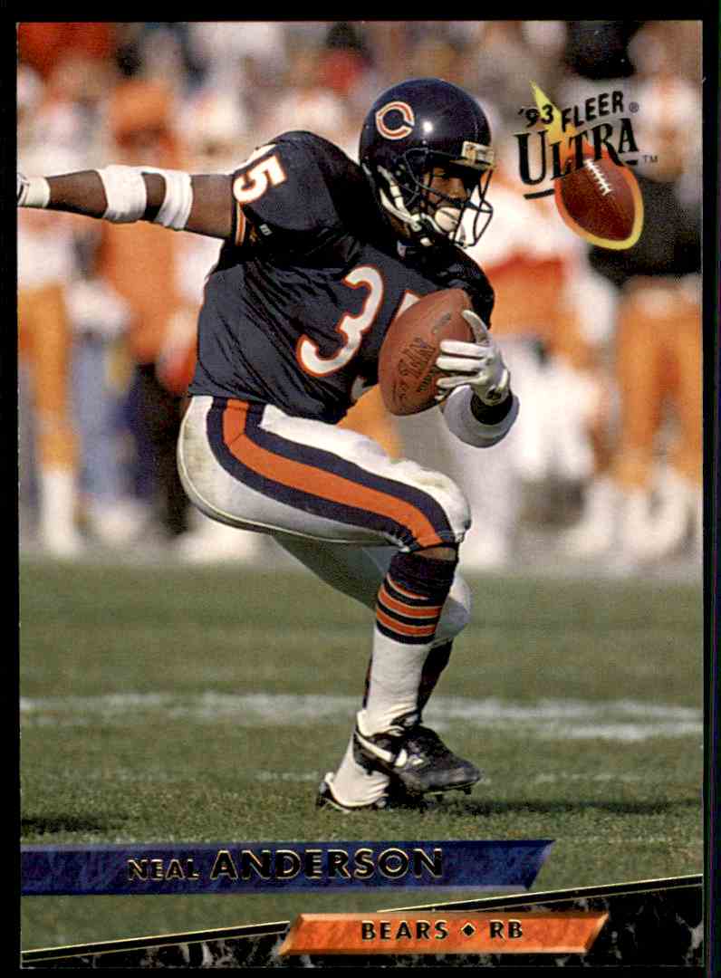 1993 Fleer Ultra Neal Anderson #38 on Kronozio