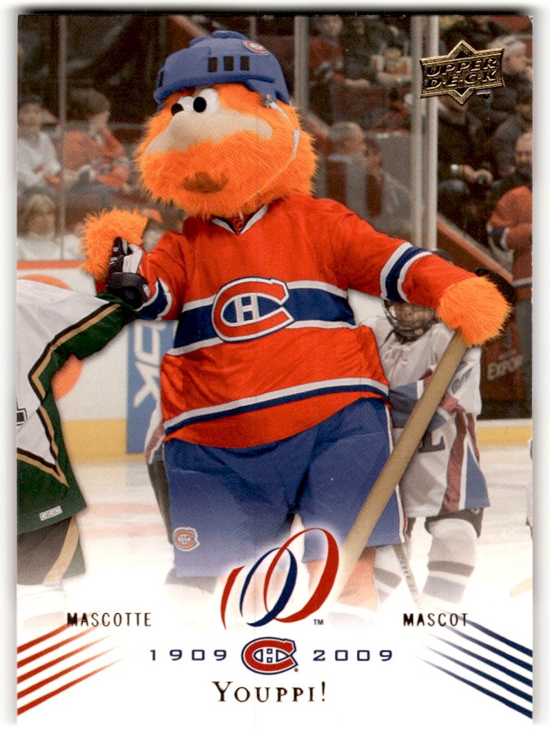 2008-09 Upper Deck Montreal Canadiens Centennial Youppi #163 on Kronozio