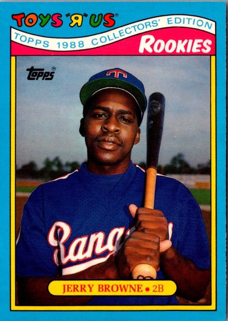 1988 Topps Toys'R'Us Rookies Jerry Browne #3 on Kronozio