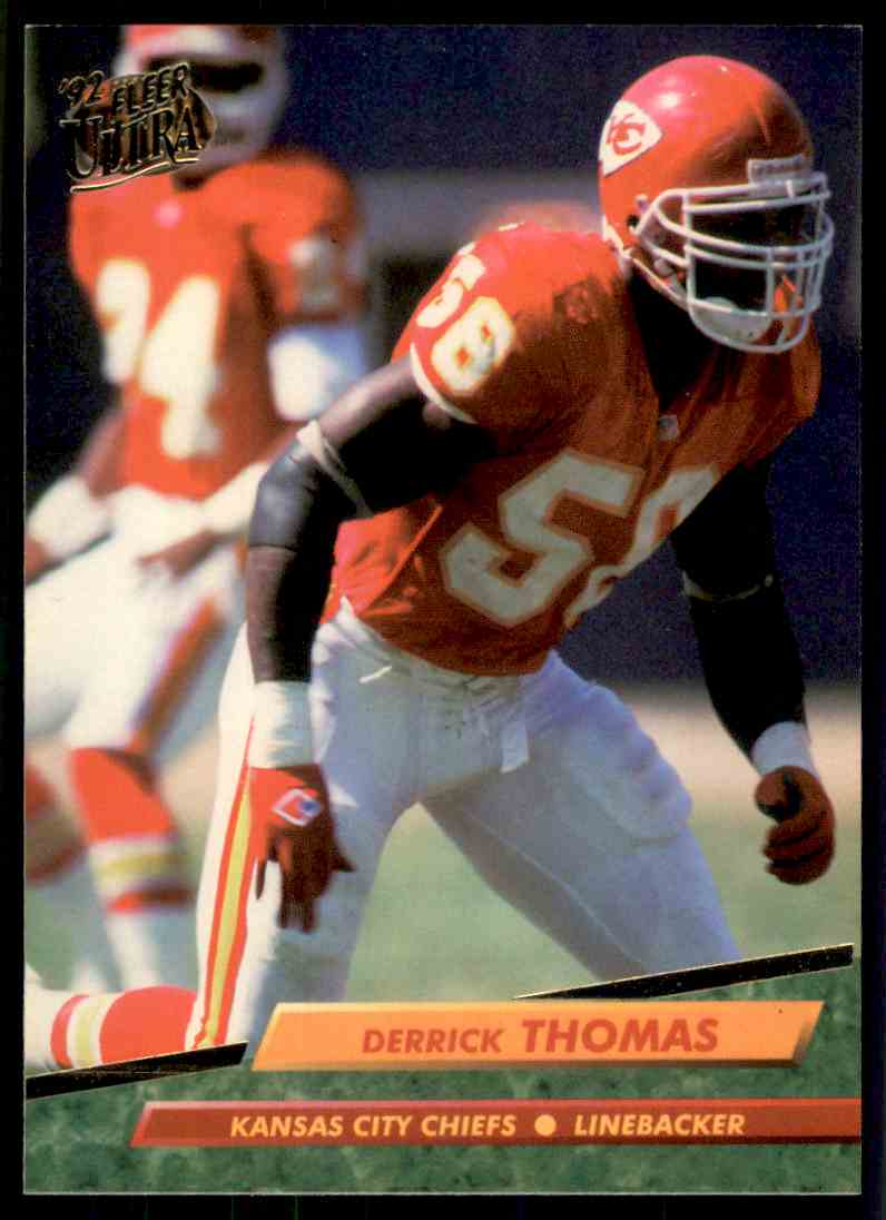 1992 Fleer Ultra Derrick Thomas #182 on Kronozio