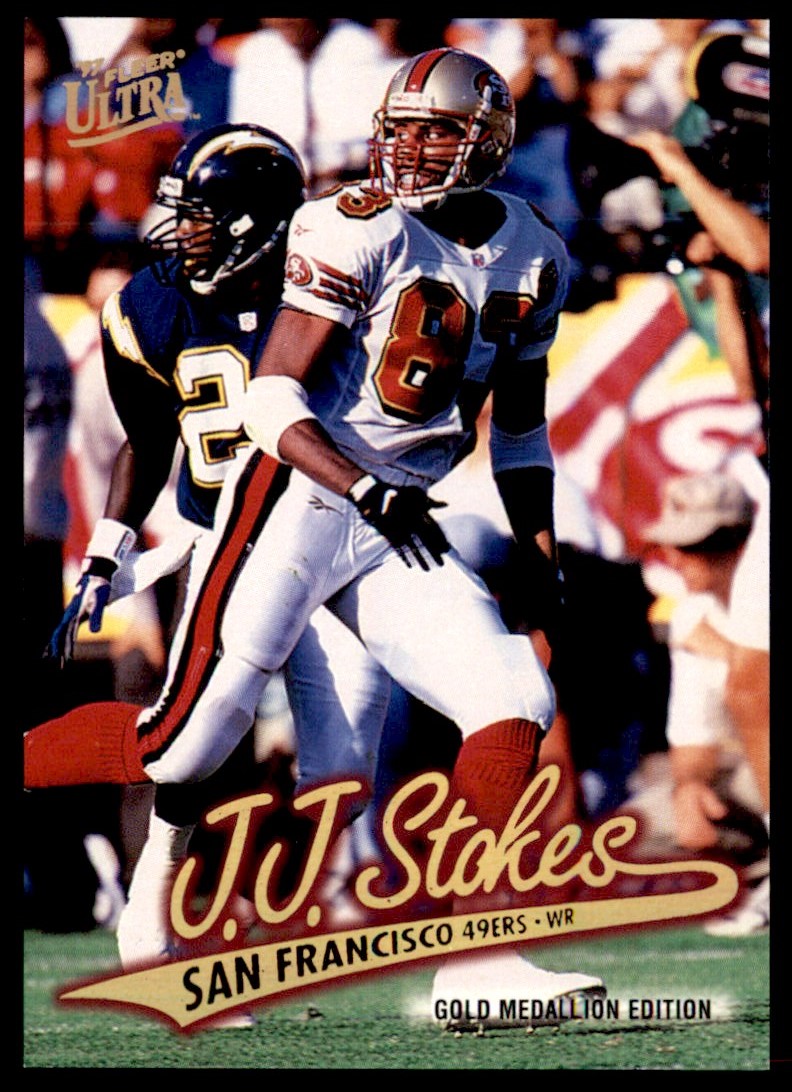 1997 Ultra Gold Medallion J.J. Stokes #G309 on Kronozio