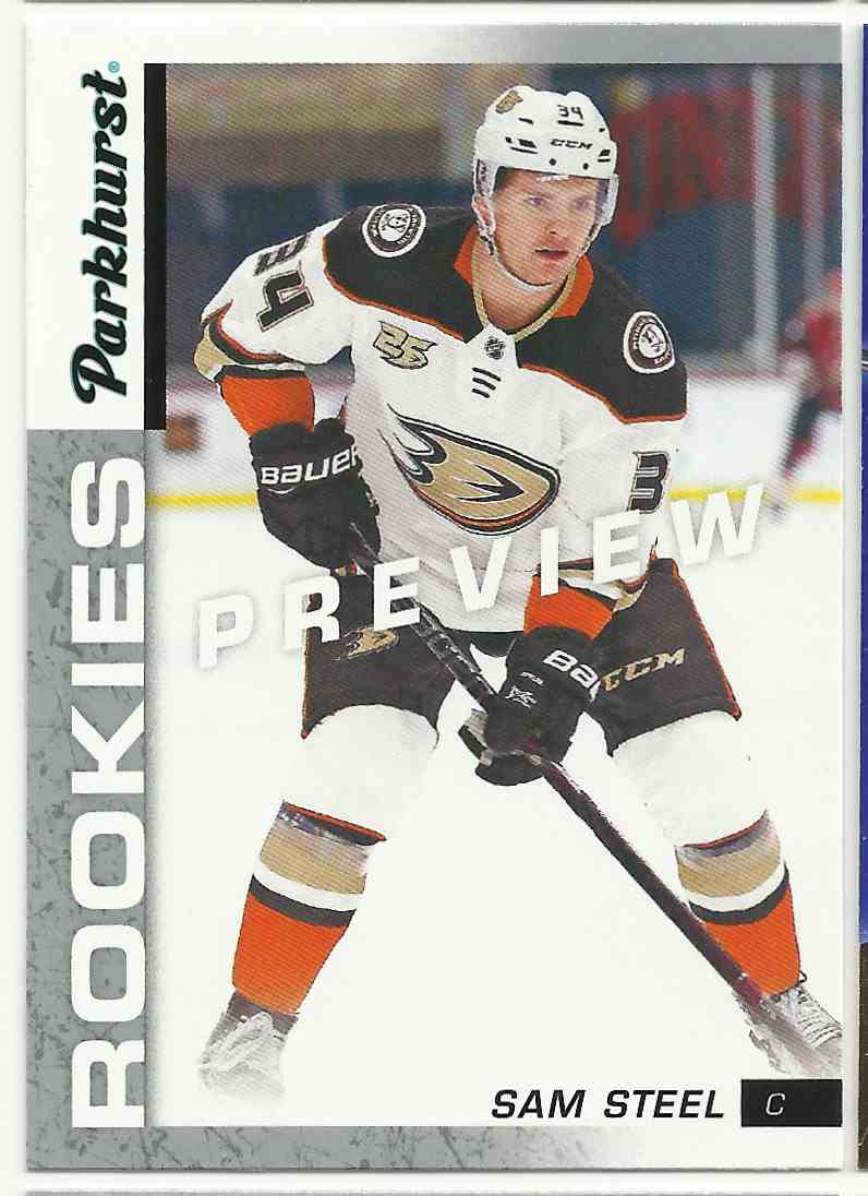 2018-19 Upper Deck Parkhurst Rookies Sam Steel #PR-2 on Kronozio