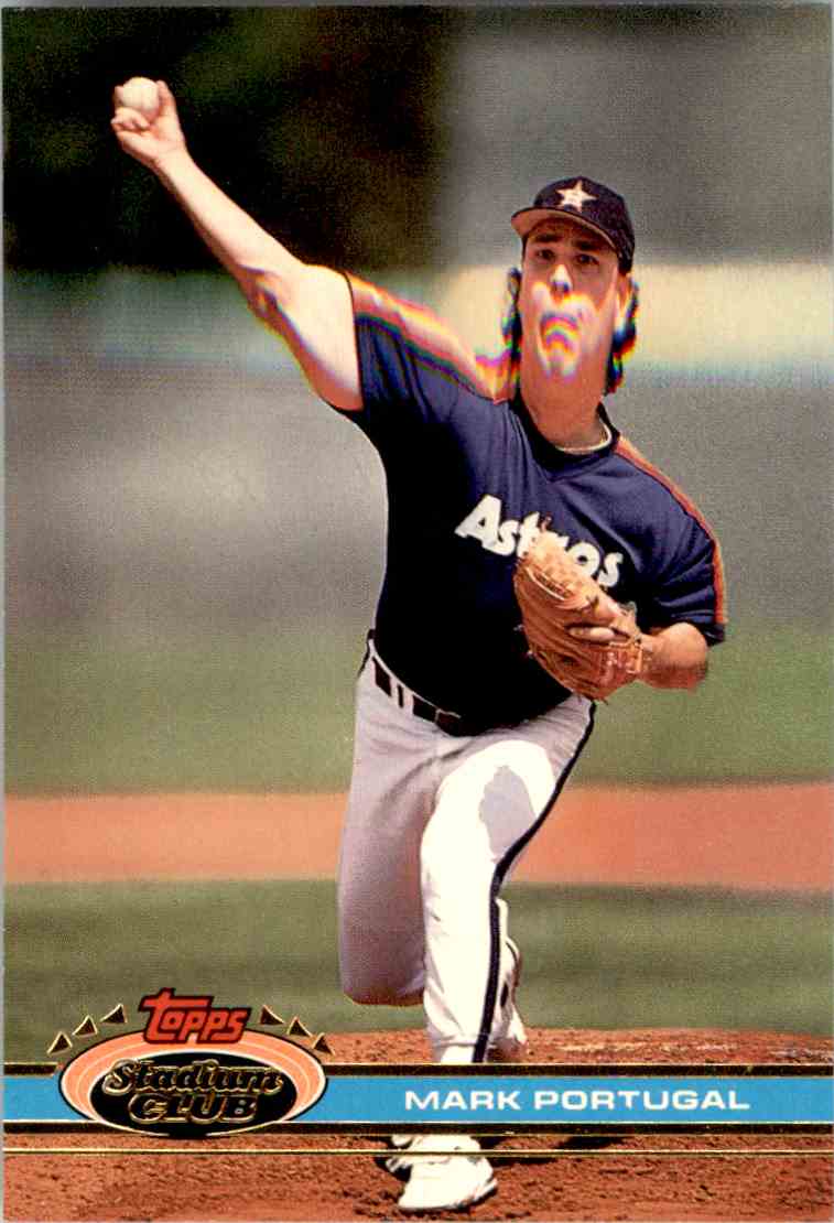 1991 Topps Stadium Club Mark Portugal #320 on Kronozio