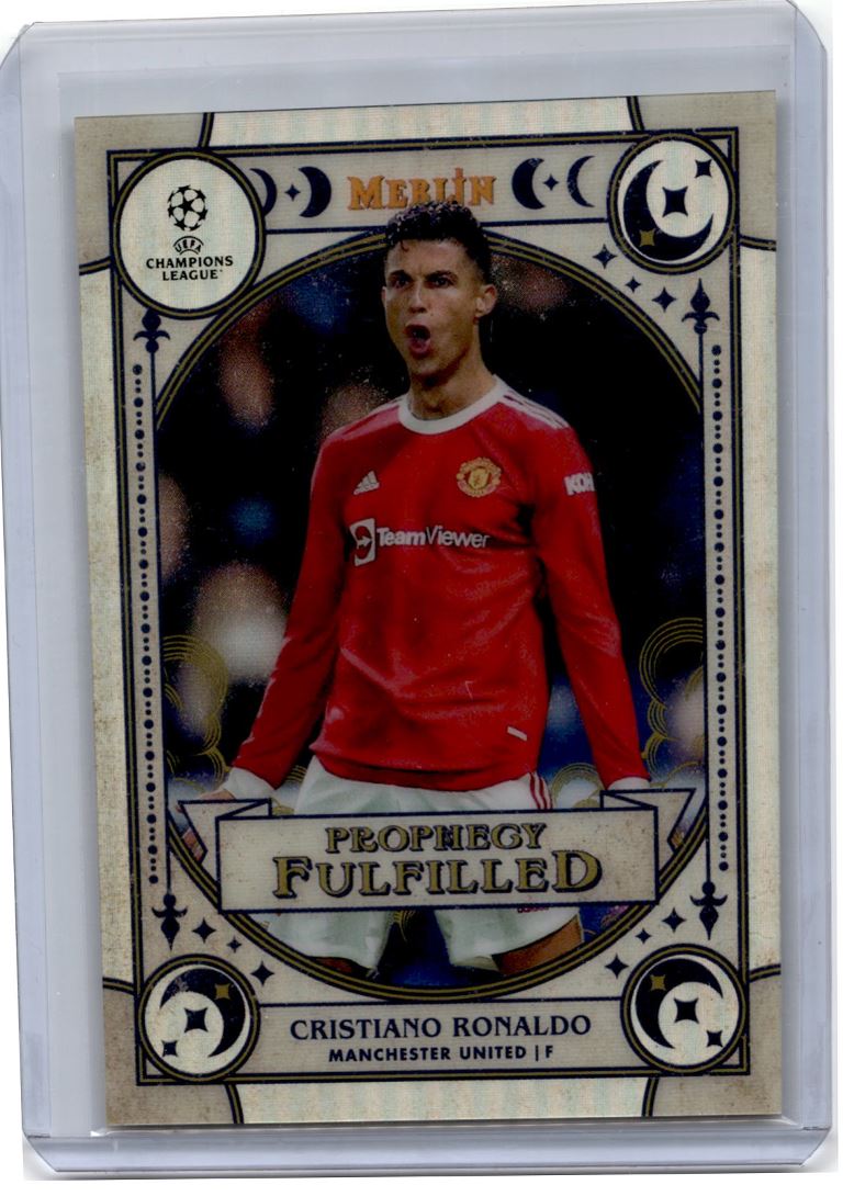 2021 Merlin Prophecy Fulfilled Refractor Cristiano Ronaldo #PF-6 on ...