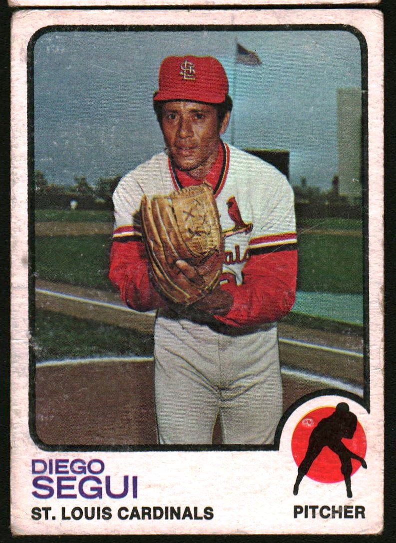 1973 Topps Diego Segui #383 on Kronozio