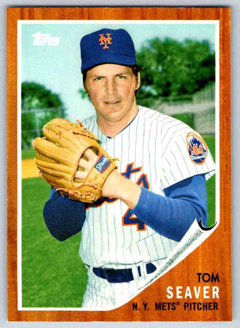 2010 Topps Vintage Legends Collection Tom Seaver #VLC7 on Kronozio
