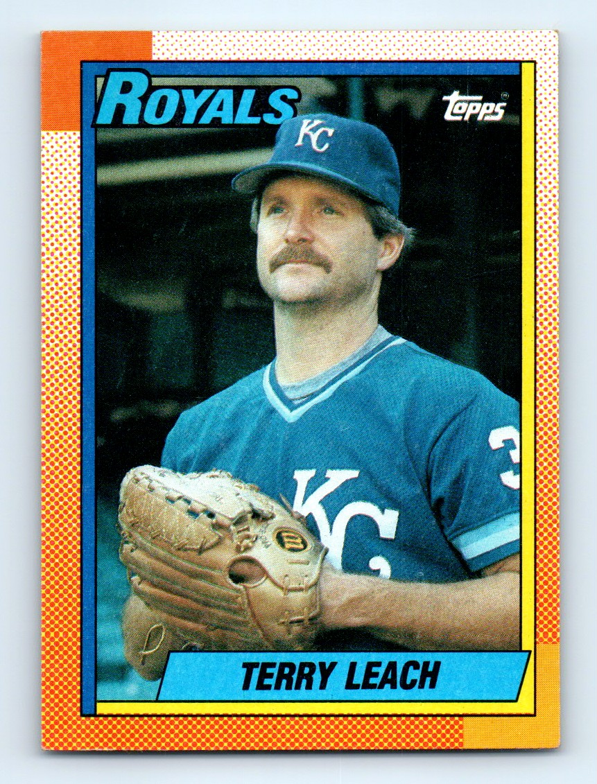 1990 TOPPS TERRY LEACH #508 on Kronozio