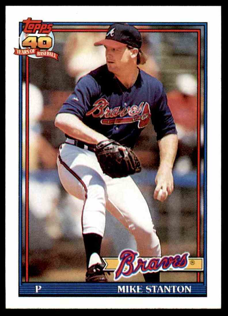 Who remembers Mike Stanton? : r/baseballcards