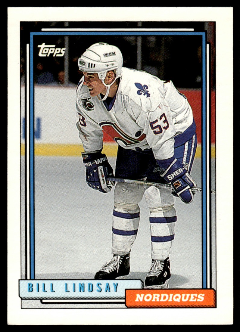 1992-93 Topps Bill Lindsay #373 on Kronozio
