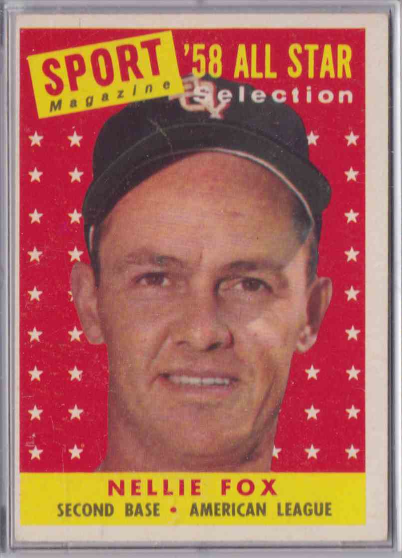 1958 Topps Nellie Fox #479 on Kronozio